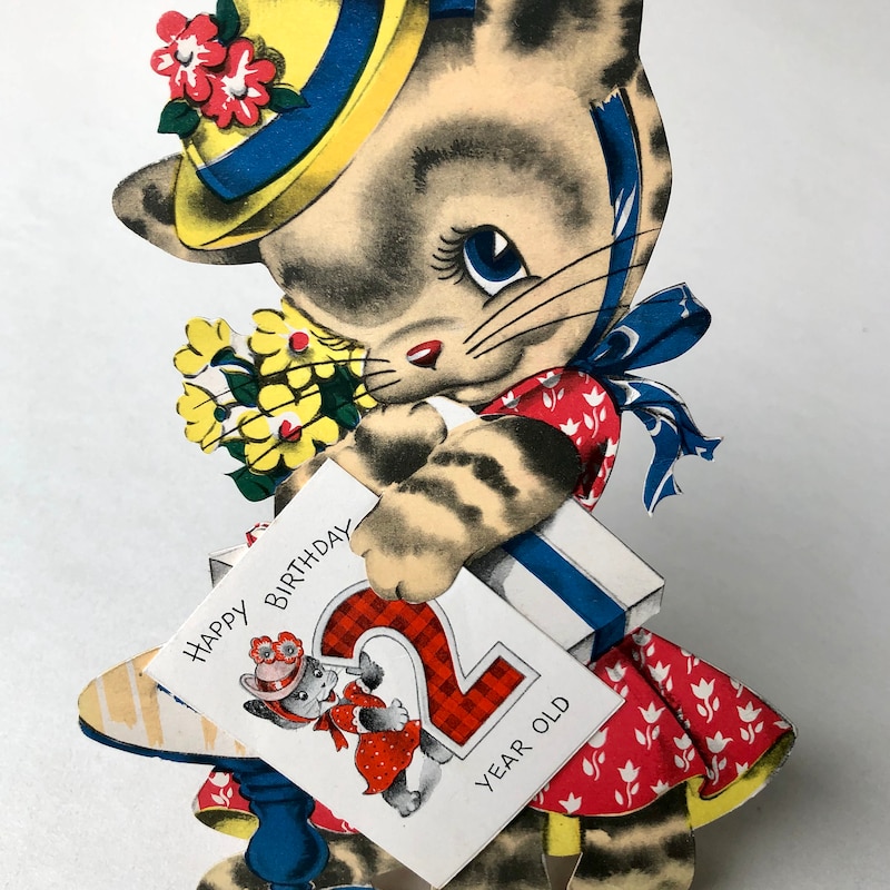 1950s Greeting Card - Etsy