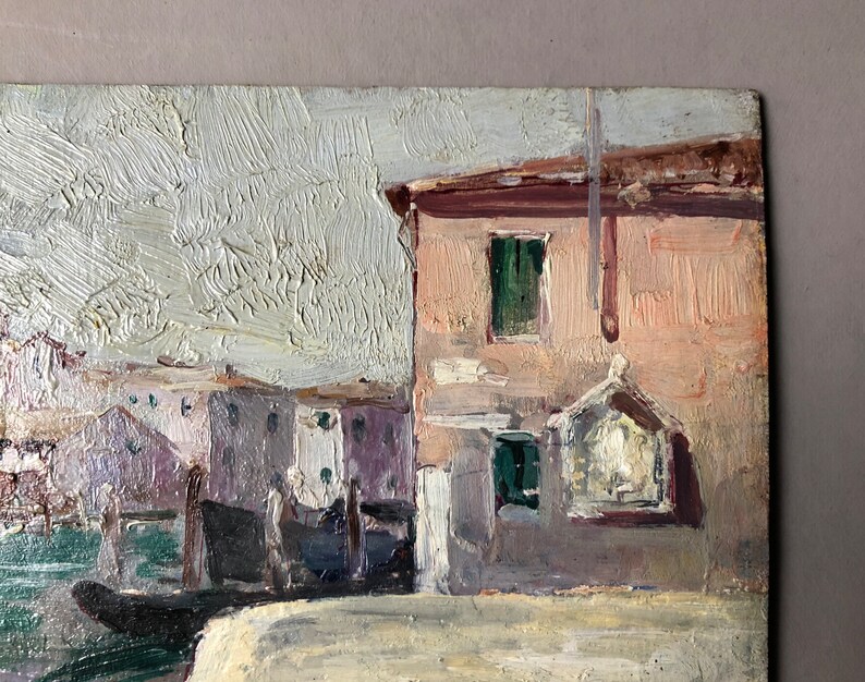 An Original Oil Painting by Neapolitan Artist Vincenzo Colucci (1898 ...