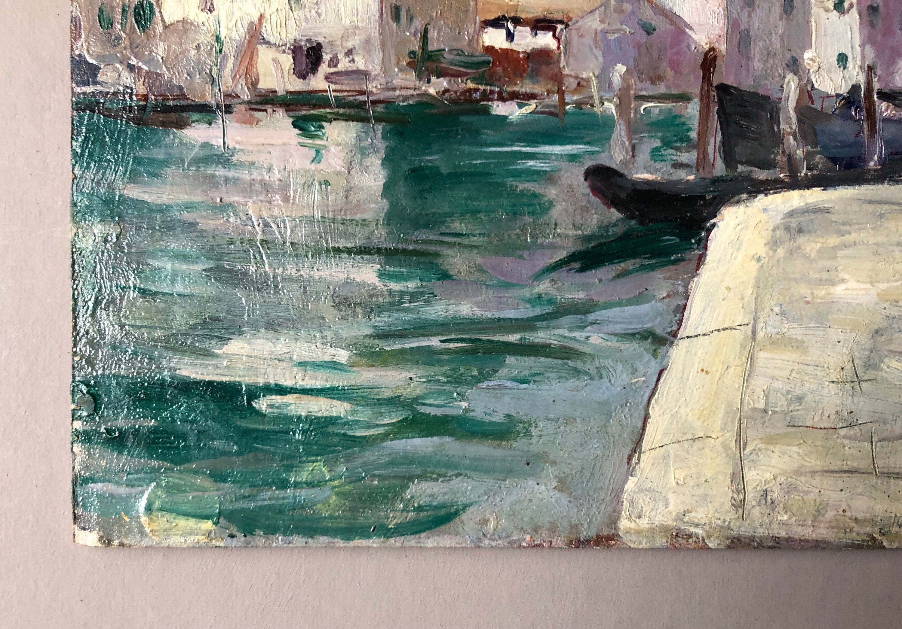 An Original Oil Painting by Neapolitan Artist Vincenzo Colucci (1898 ...