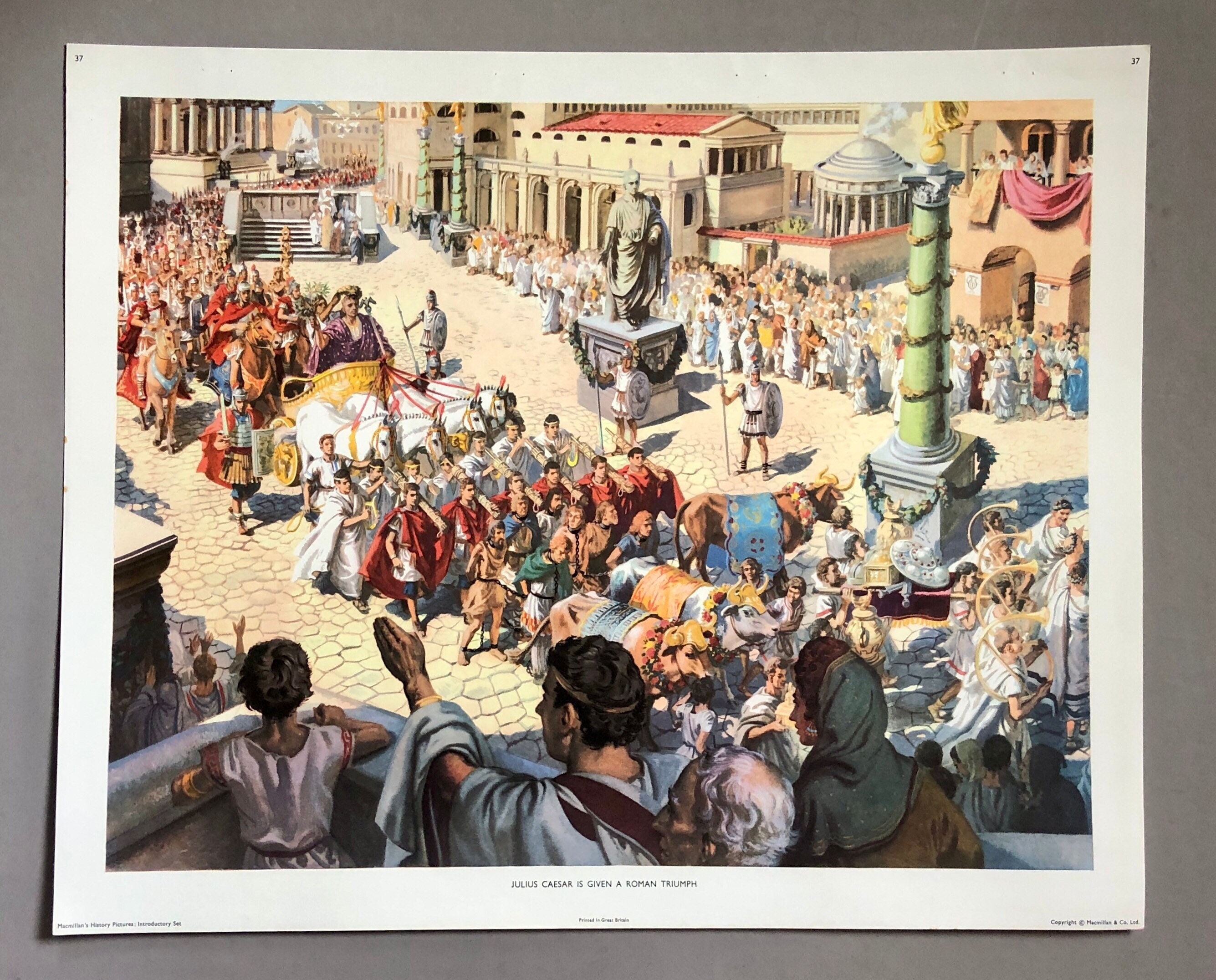 A Complete Set of Macmillan’s History Class Pictures. Published in 1963 ...