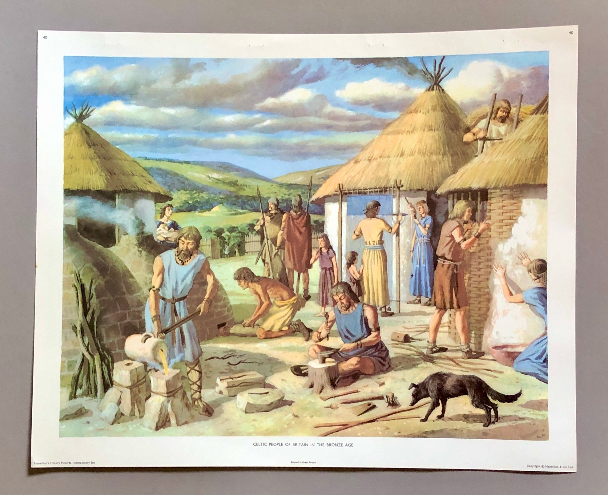 A Complete Set of Macmillan’s History Class Pictures. Published in 1963 ...