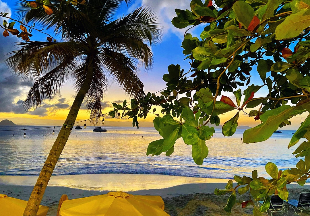 British Virgin Islands Beach Photography Print. Cane Garden Bay Tortola ...
