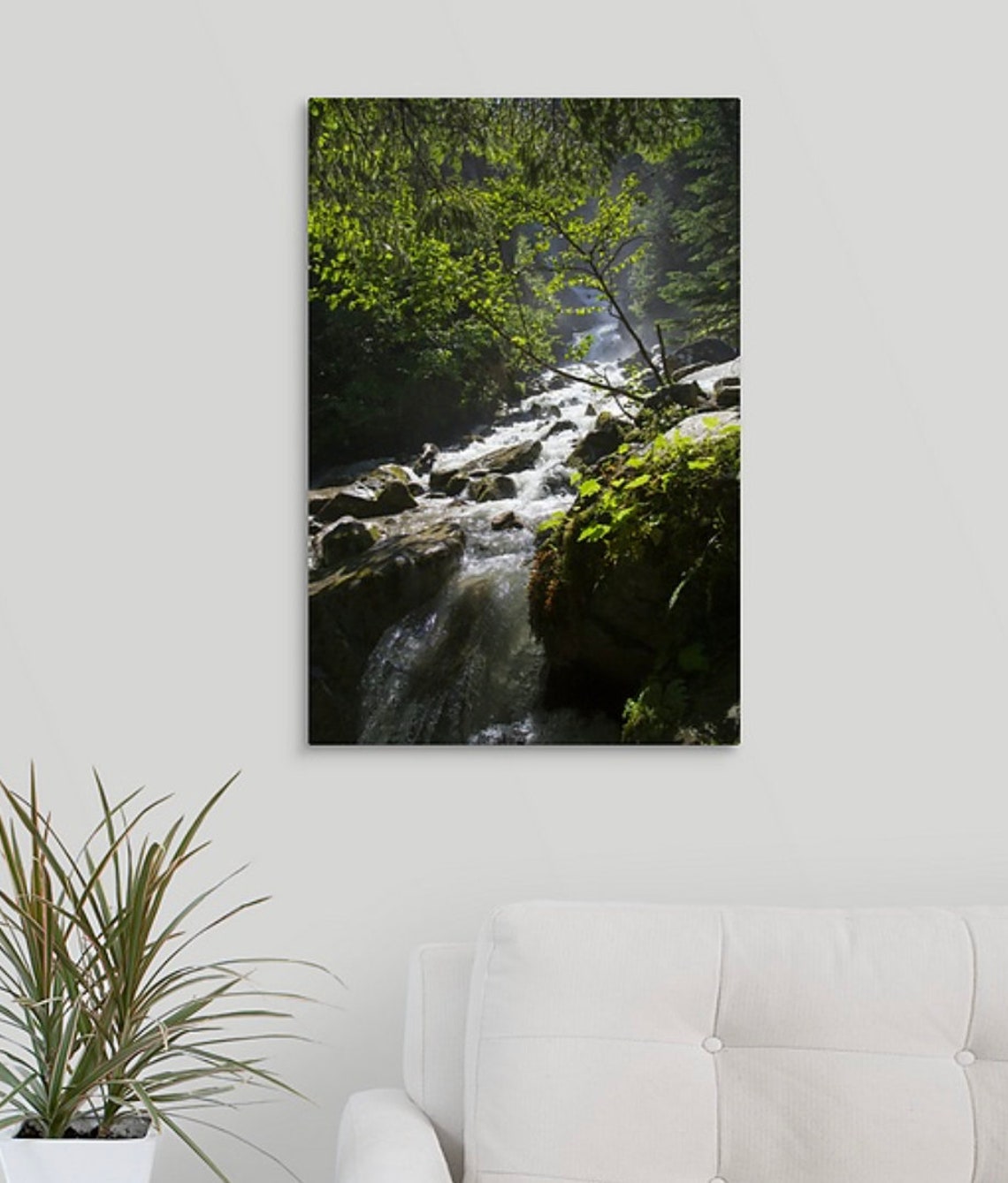 Skagway Alaska Waterfall Landscape Photography Print. Wilderness Nature ...