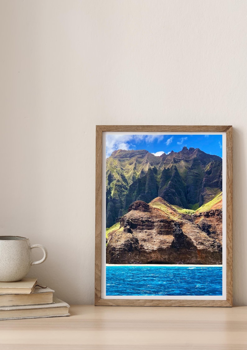 Kauai Hawaii Print | Napali Coast Photography | Hawaiian Island Art ...