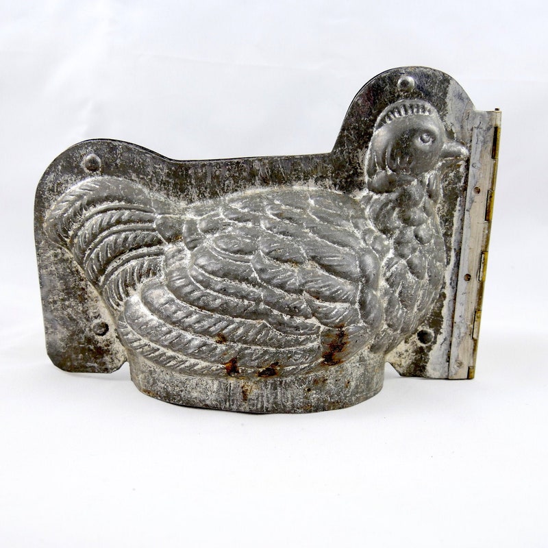 Antique Hen Chocolate Mold - Etsy