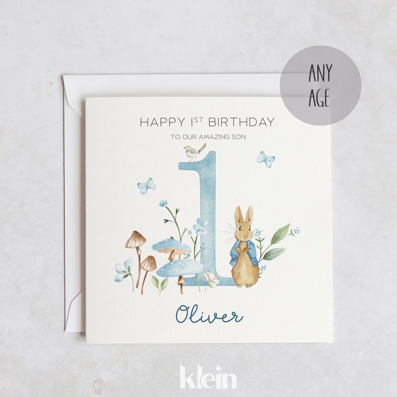 Peter Rabbit Card - Etsy UK