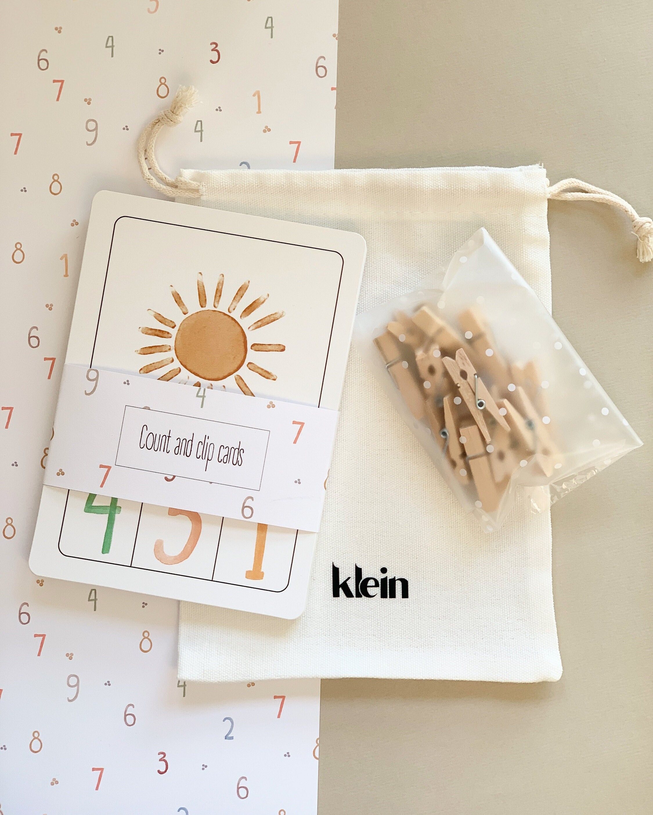 Count and Clip Cards Numbers 1-20 Montessori Learning - Etsy