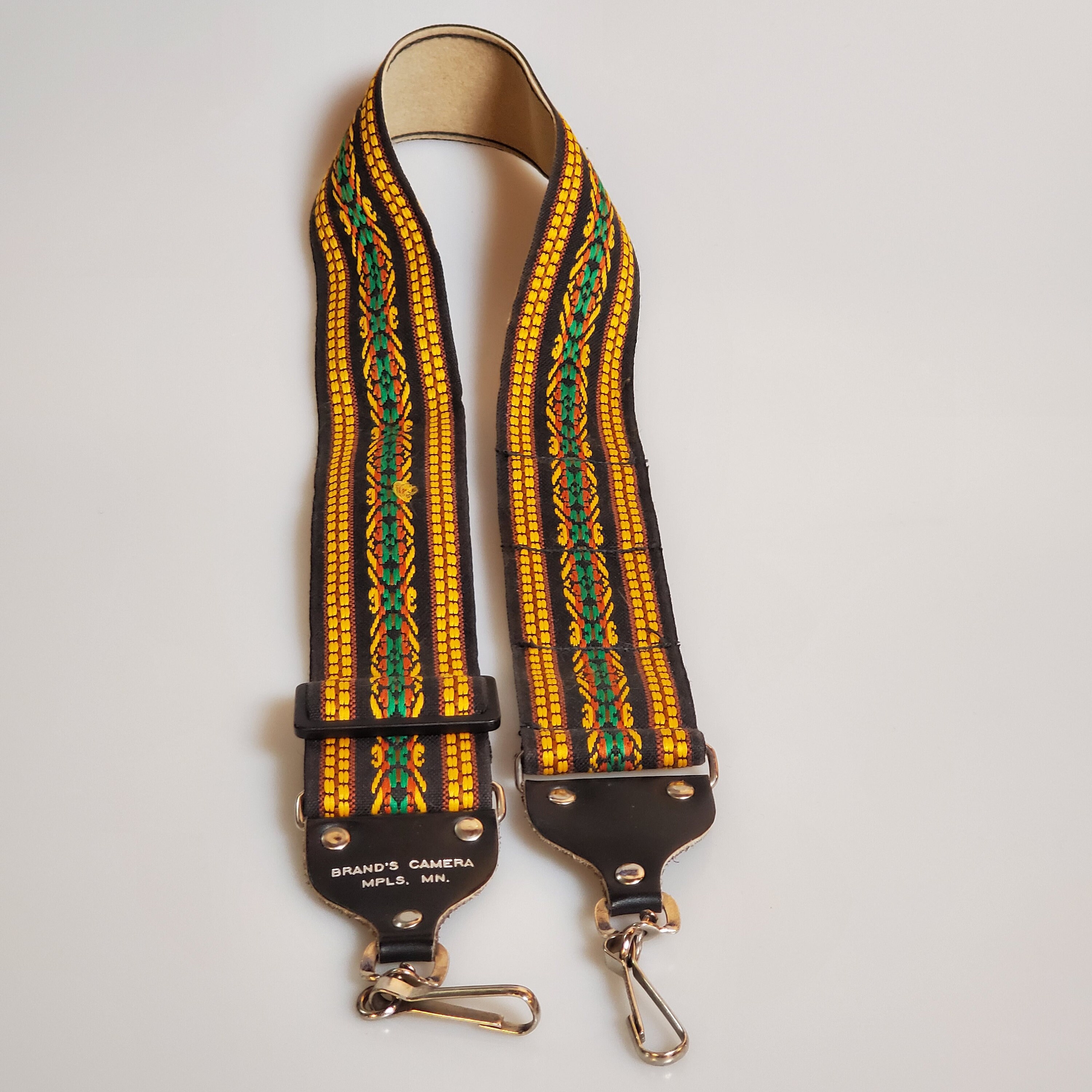 Vintage Tapestry Ribbon Lined Camera Strap From Brand's Camera ...