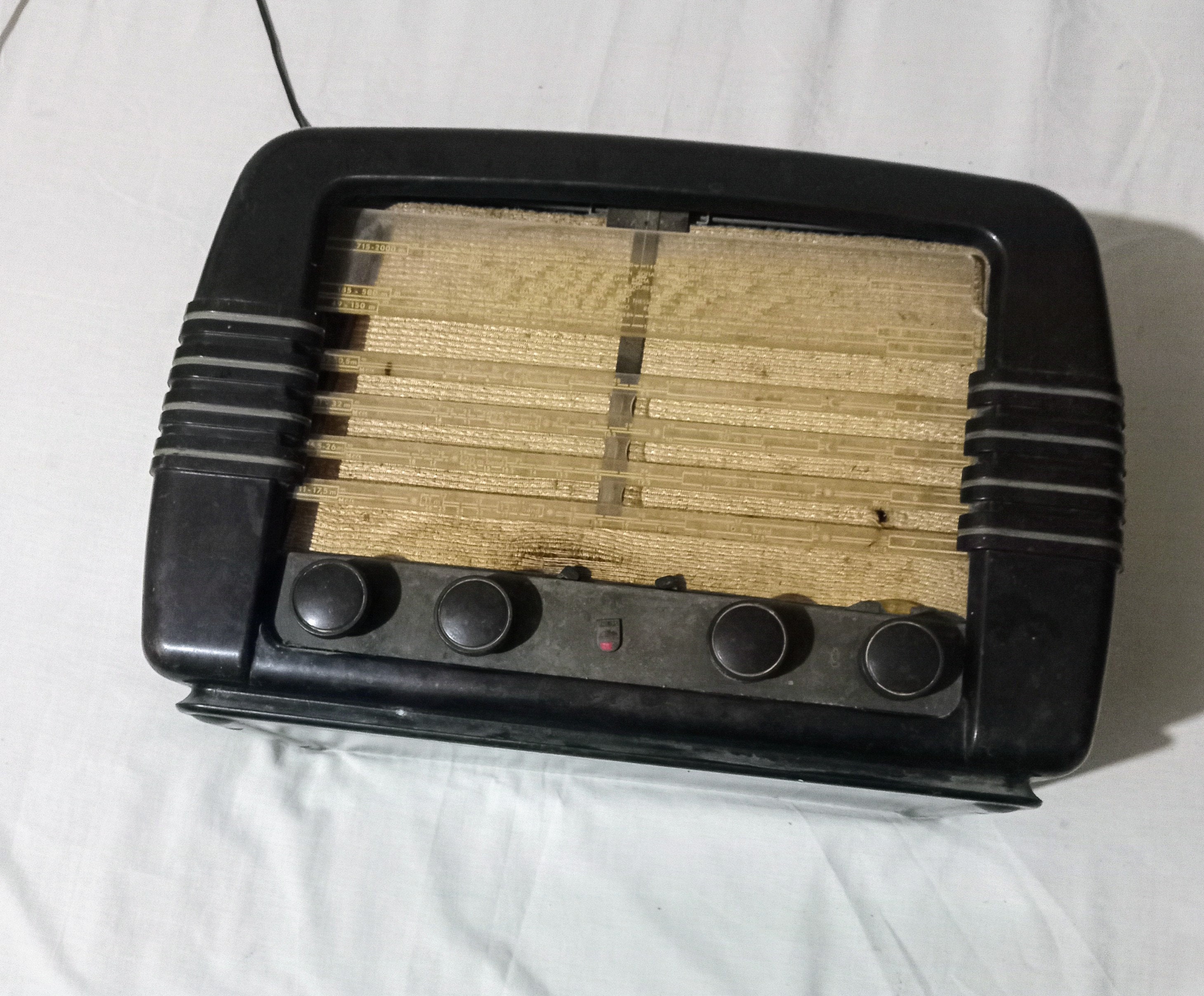 Rare Phillips Vintage 1940 Receiver Radio .made in Holland. Phillips - Etsy