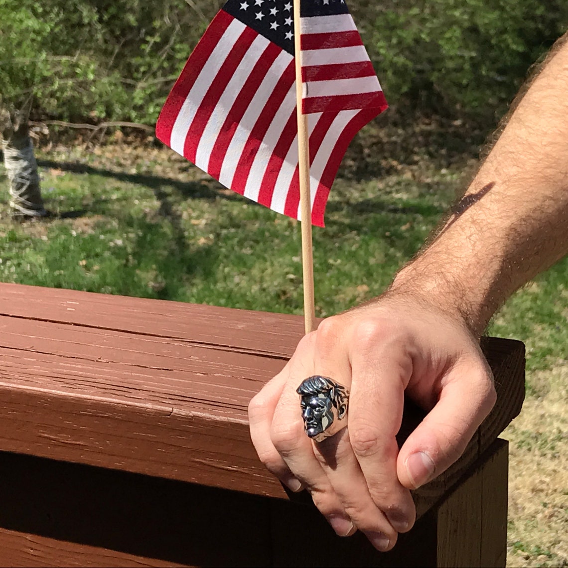 President Donald Trump Jewelry Mens Ring MAGA Make America | Etsy