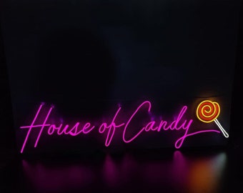 Lollipop Light Sign - Etsy