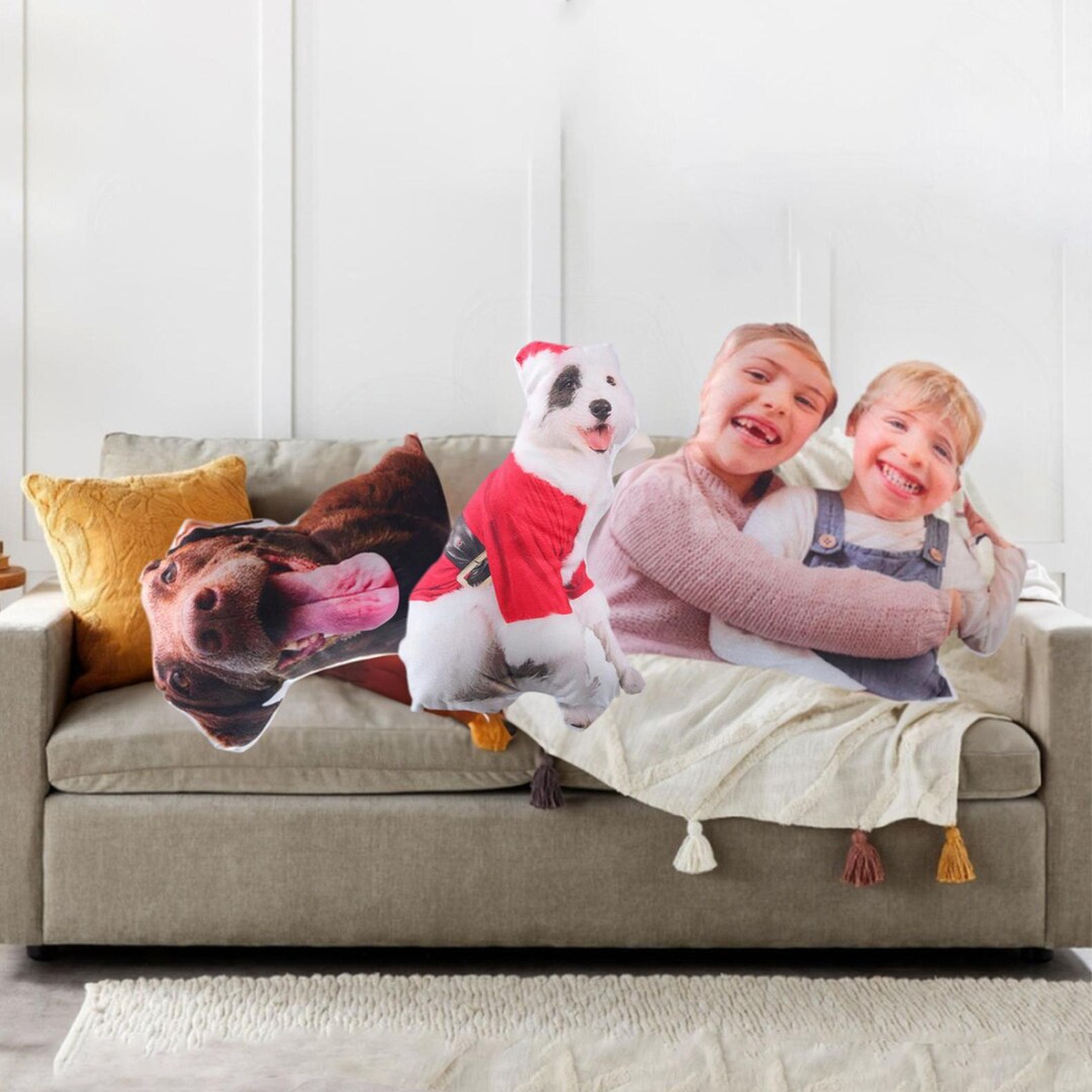 Custom Shaped Pillow From Photo, Personalized Picture Pillow, Child ...