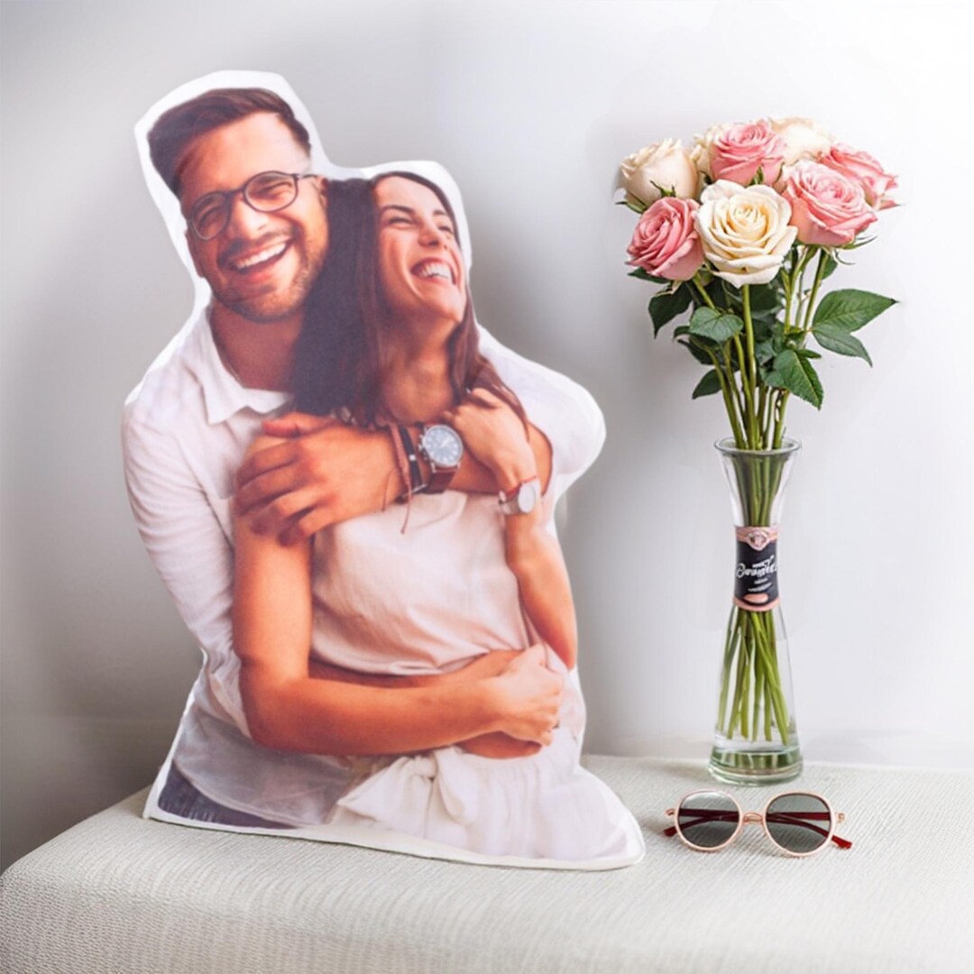 Customizable Couple Pillow With Picture, Valentine’s Day Gift ...