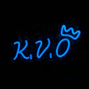 Personalized Crown Neon Sign for Kids Room, Custom Baby Name Led Neon ...