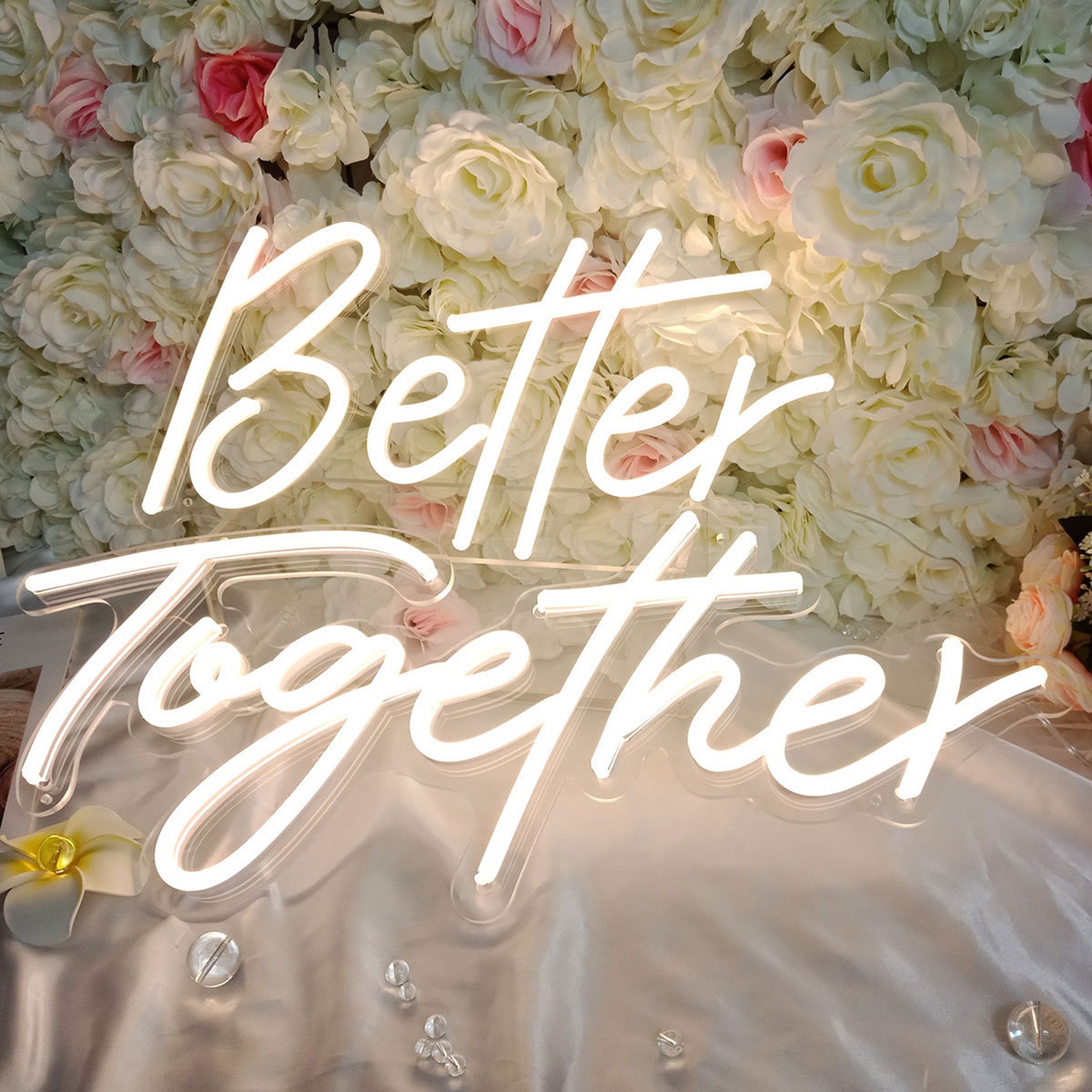 Custom Better Together Neon Light Personalized Light Led Name - Etsy