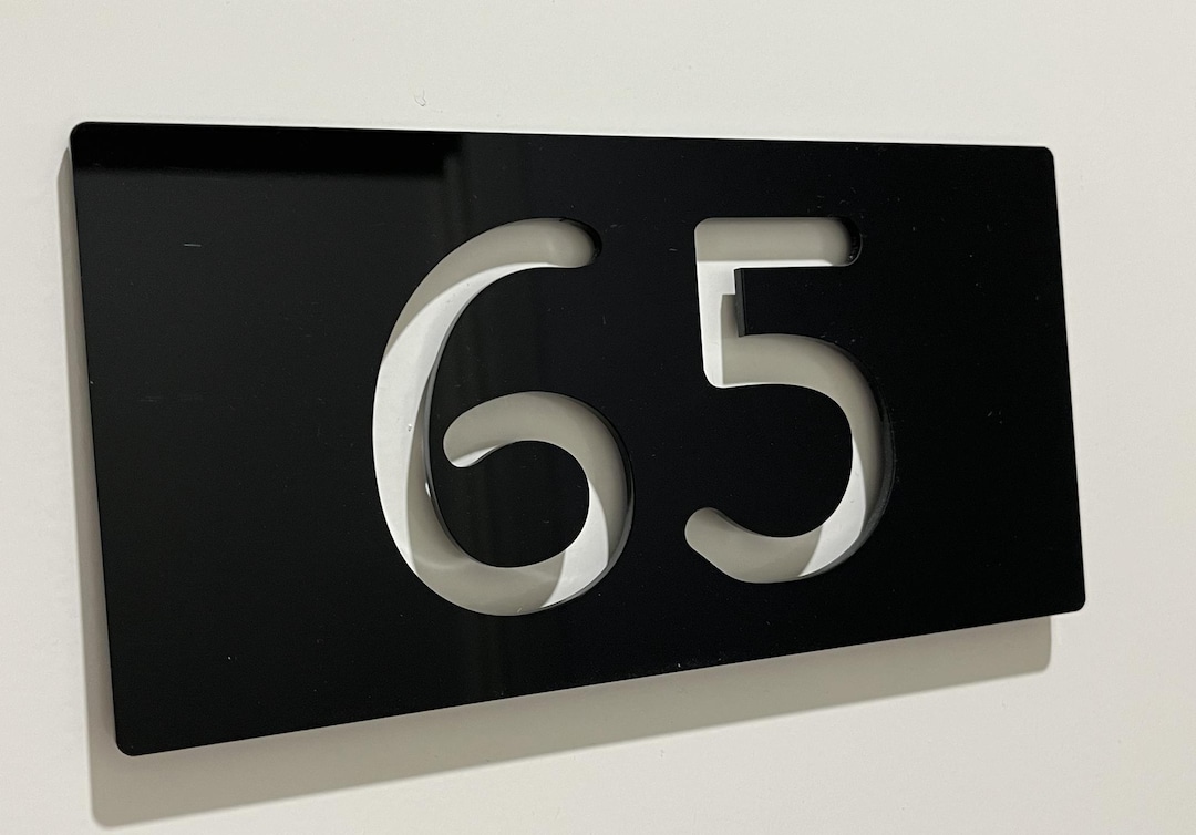 House Numbers | House Number Signs | Housewarming | Letterbox Numbers ...