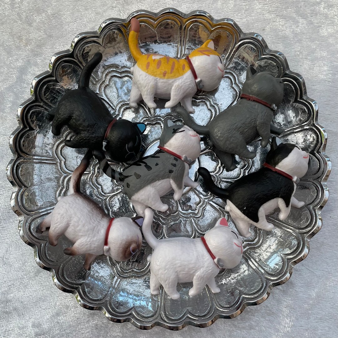 Mini Resin Cats - Etsy