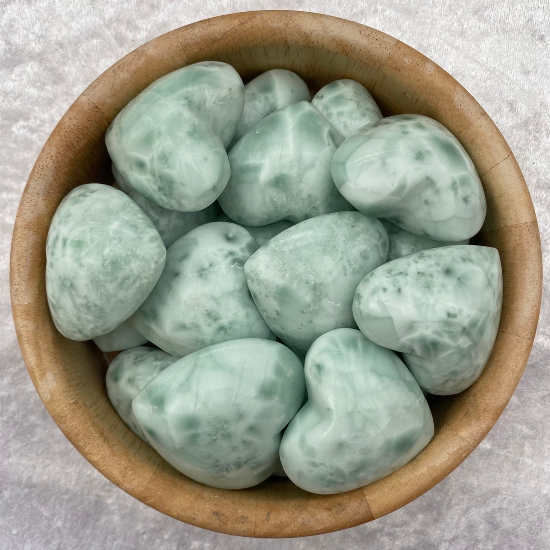 Snowflake Jade Hearts - Etsy UK