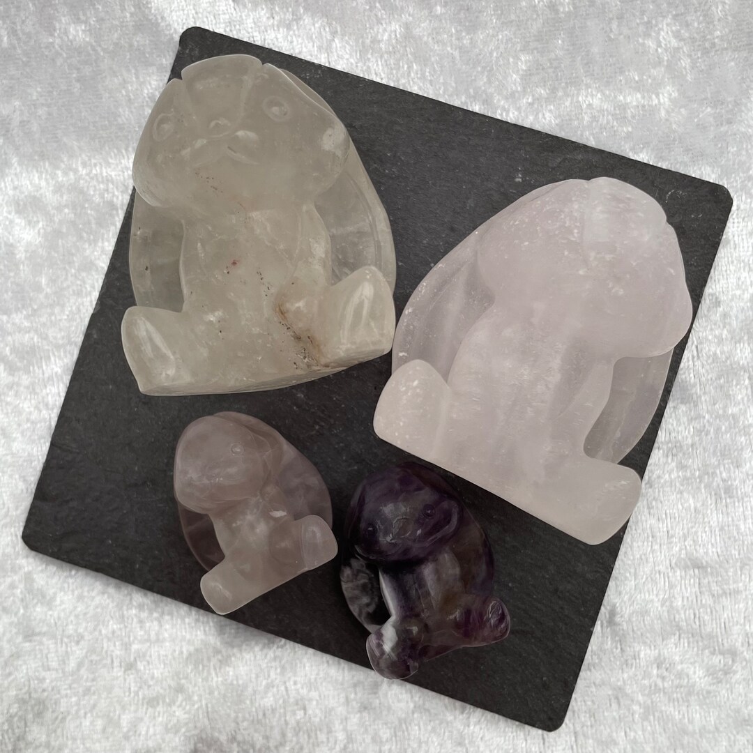 Crystal Bunny Rabbit Carvings - Etsy