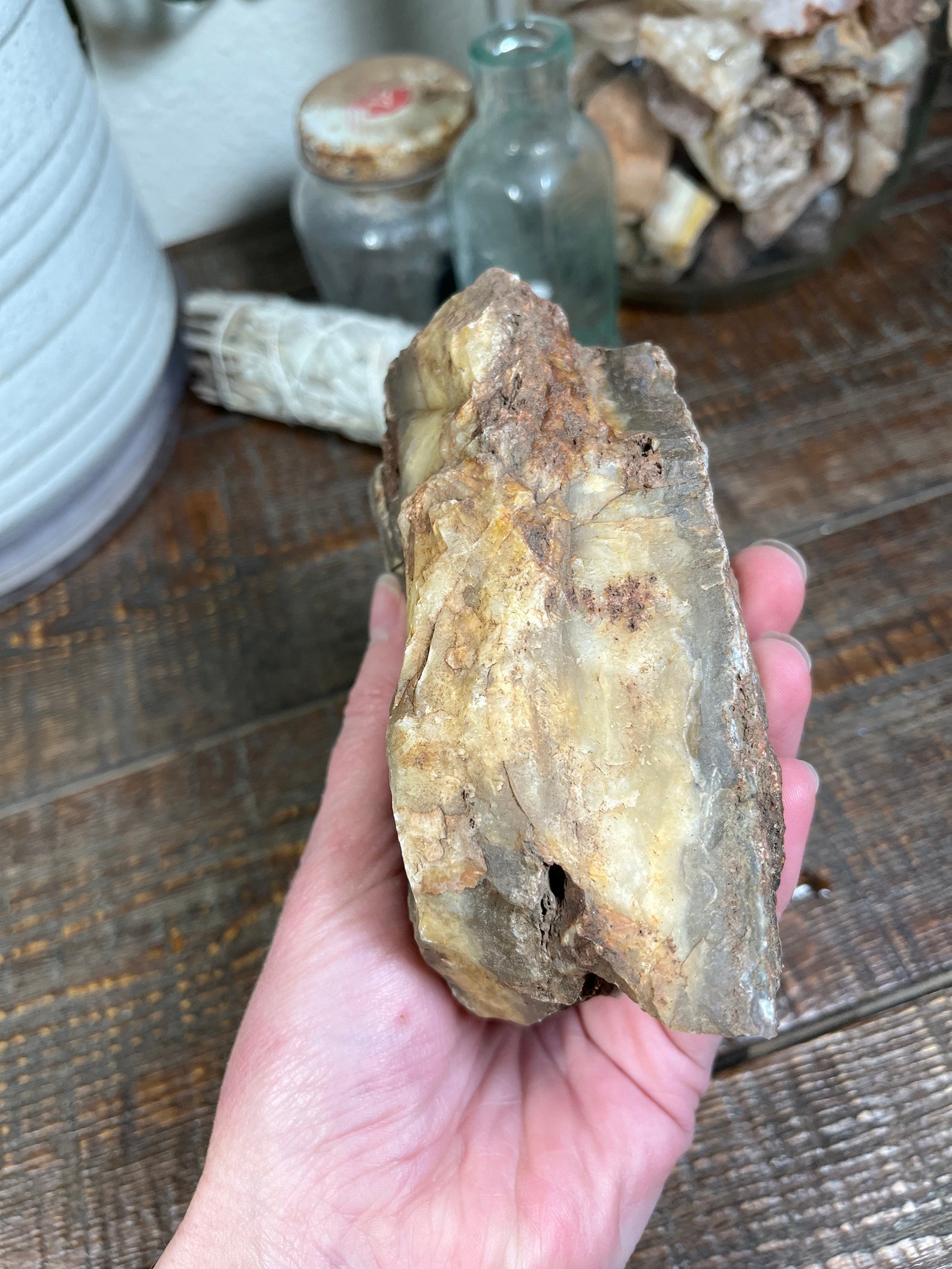 1lbs of Limb Cast With Quartz and Agate * - Etsy