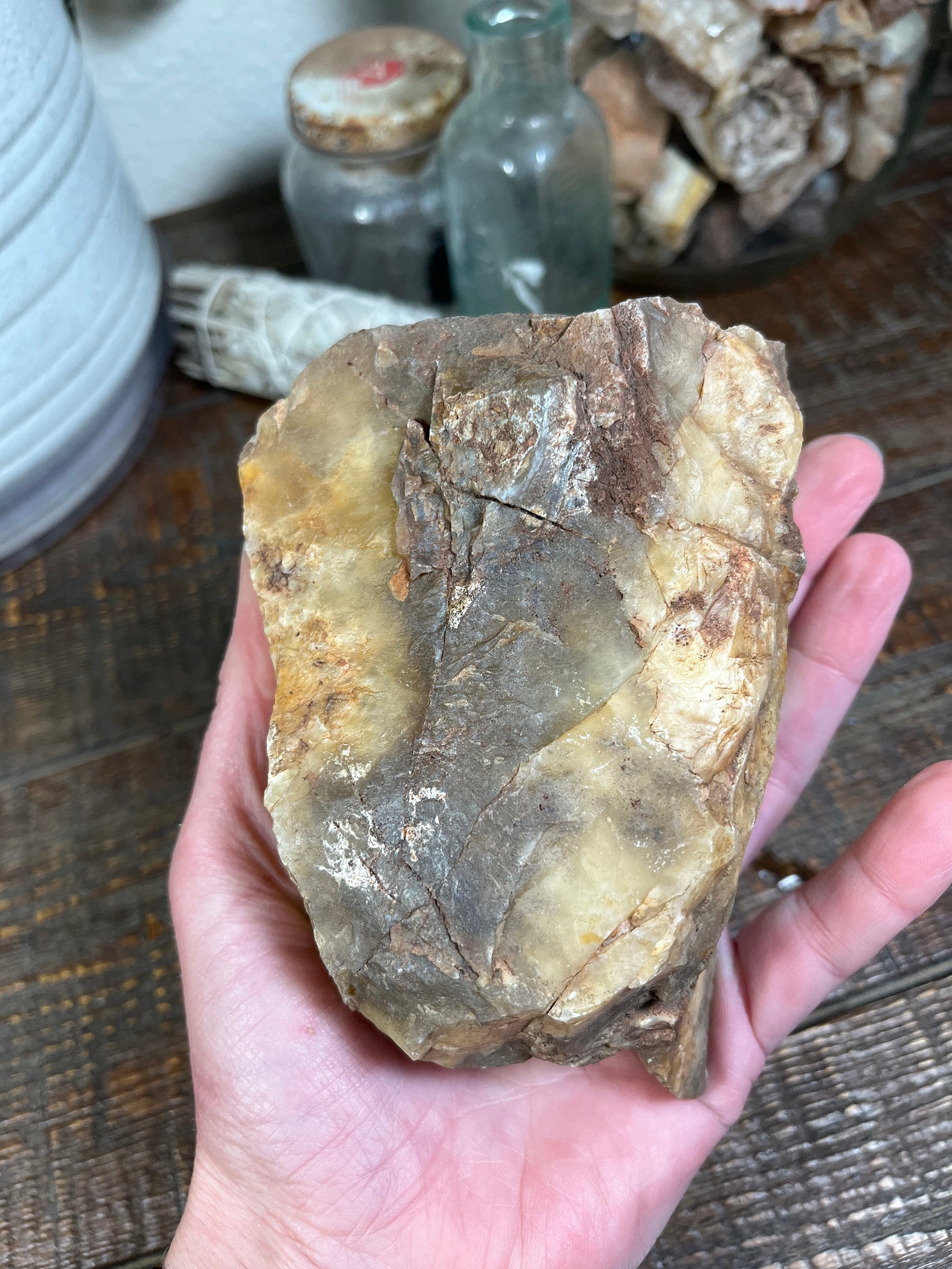 1lbs of Limb Cast With Quartz and Agate * - Etsy