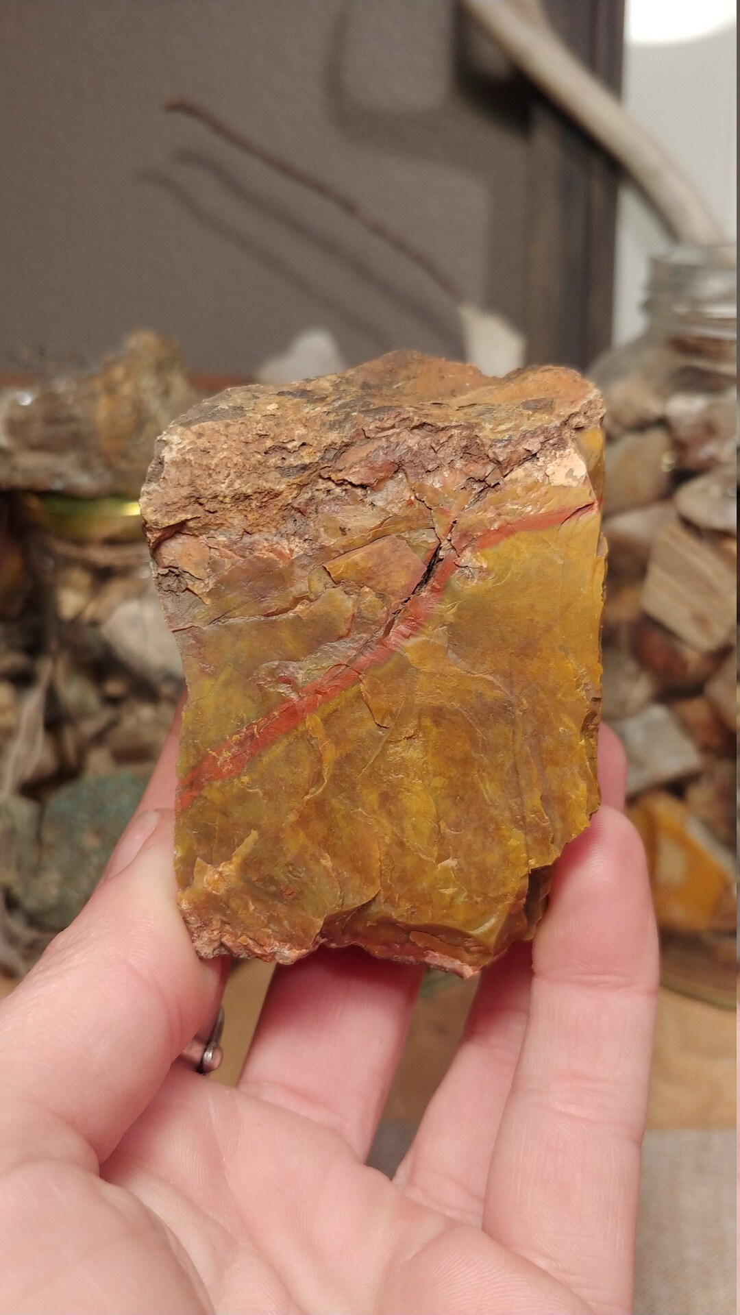 Red Veined Calamity Jasper * - Etsy