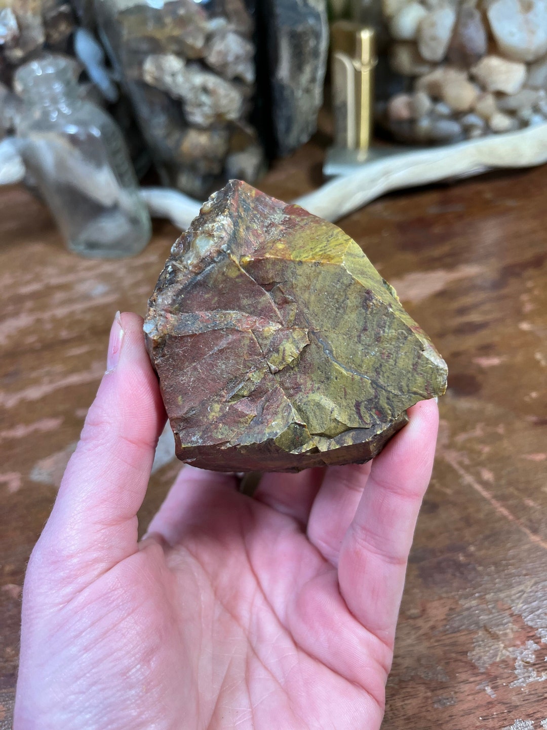 Intricate Calamity Jasper Limb Cast Specimen - Etsy