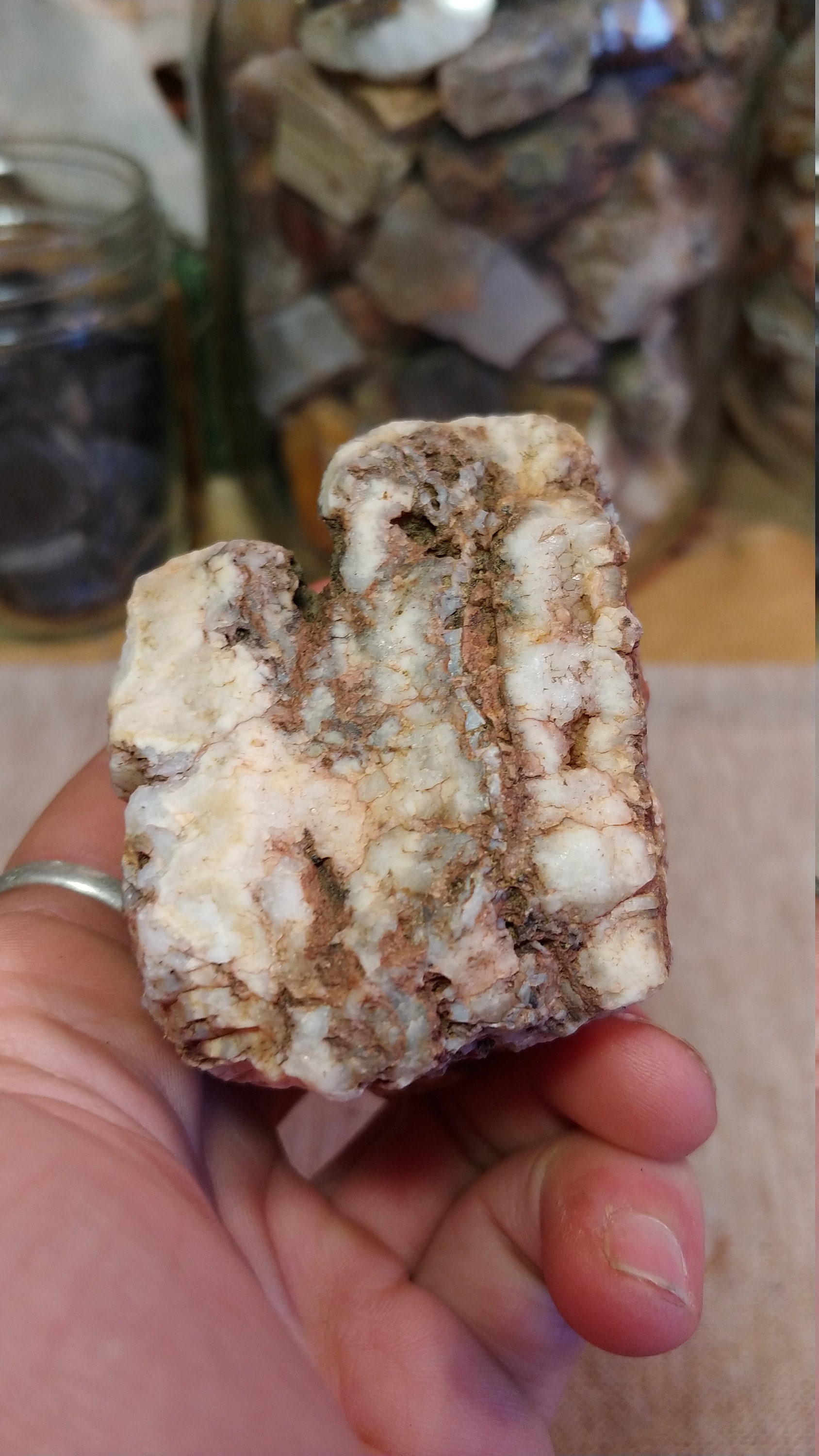 Blue and Pink Agatized Limb Cast | Etsy