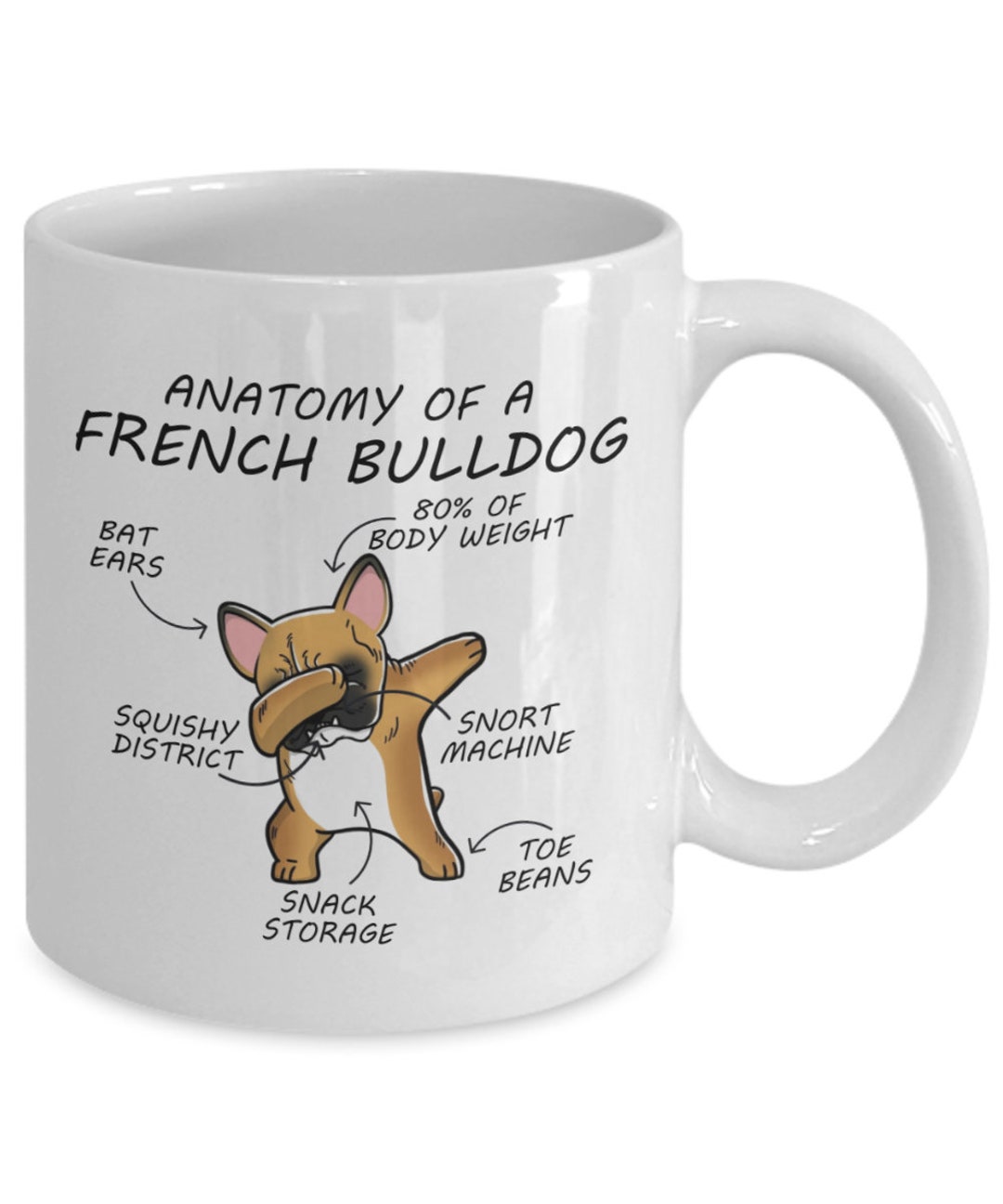 French Bulldog Mug, French Bulldog Gift, Frenchie Mugs, Funny Mug for ...