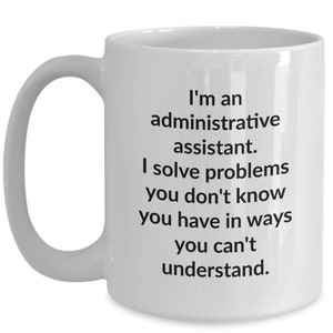 Administrative Assistant Mug Gift - Etsy