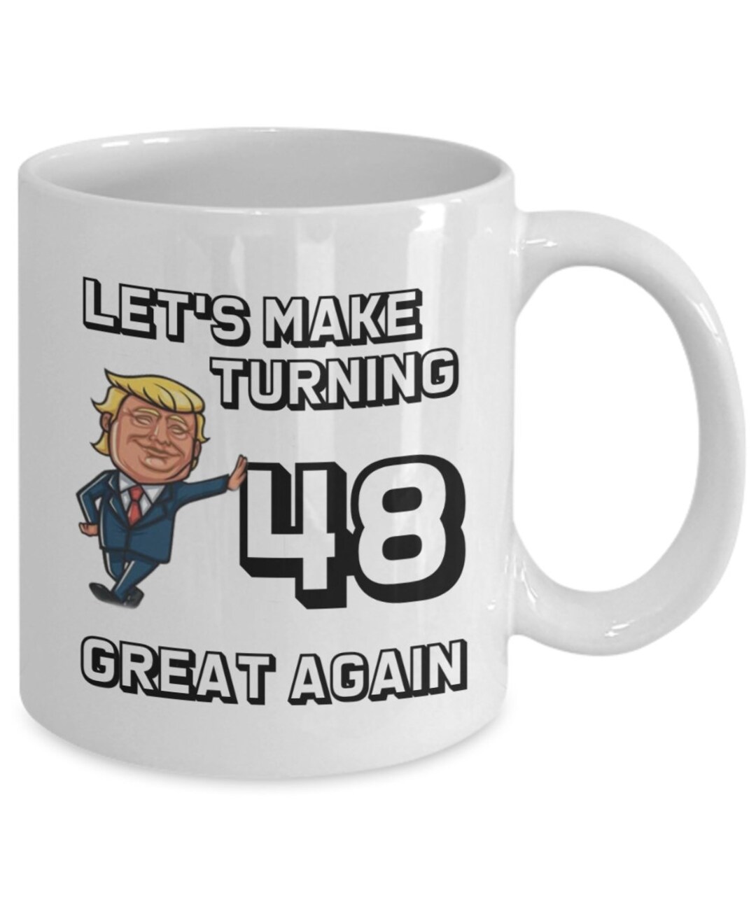 48th Birthday Mug Funny Mug for 48 Year Old - Etsy