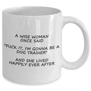 Dog Trainer Mug Dog Trainer Gift - Etsy