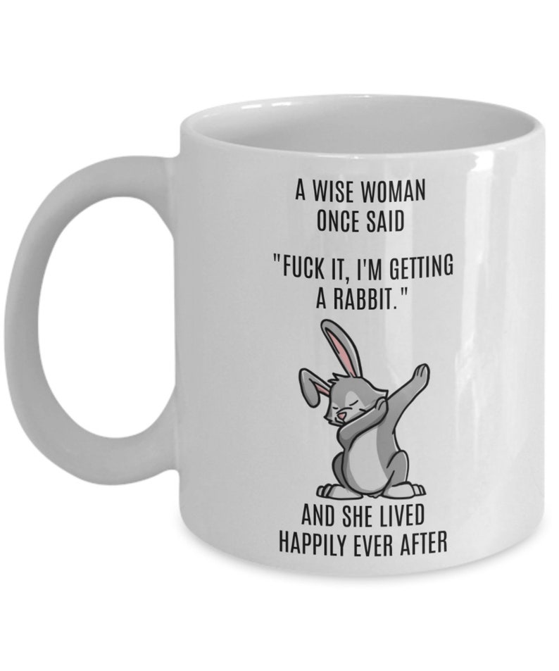 Rabbit Mug Gift - Etsy