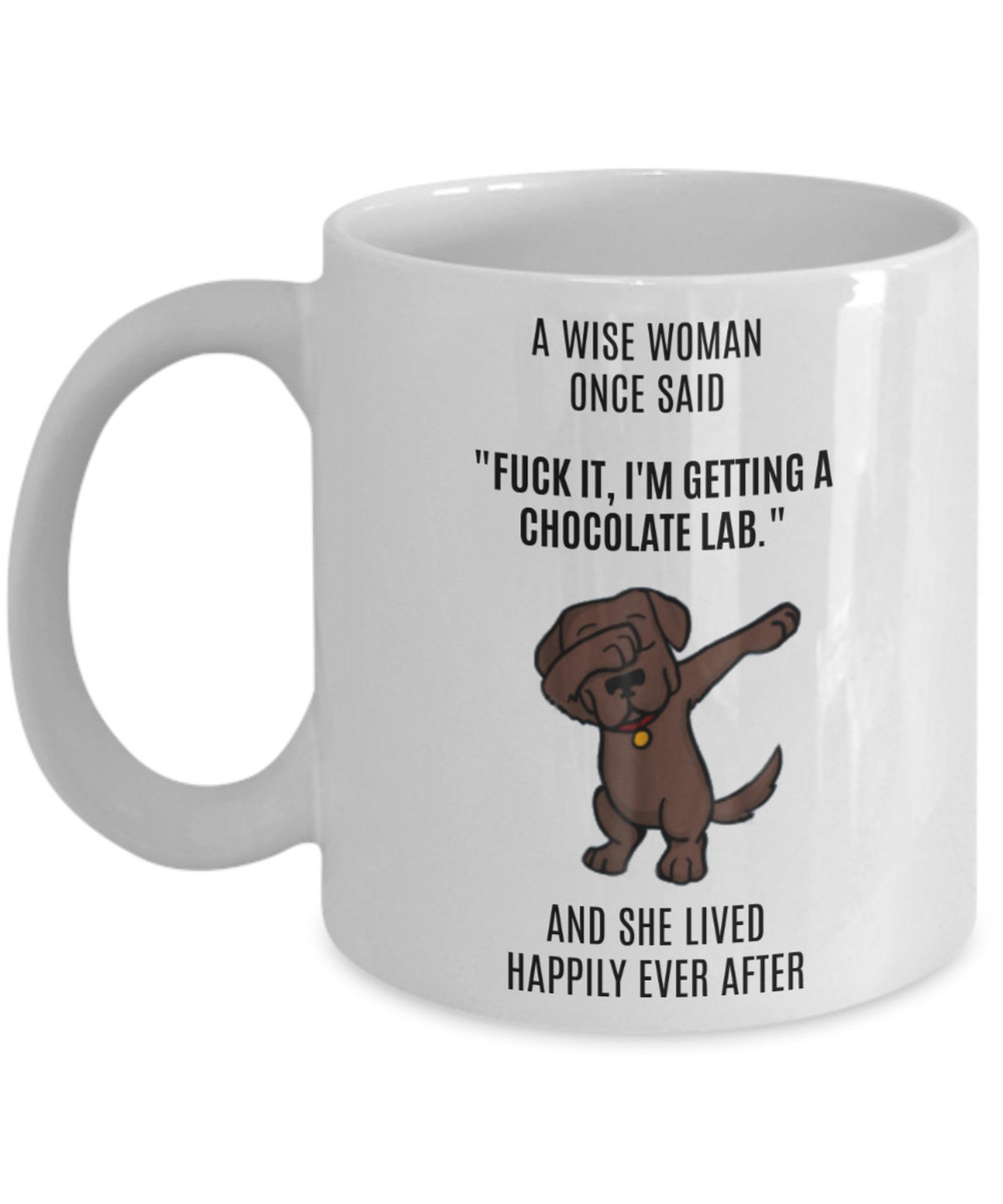 Chocolate Lab Mug Chocolate Labrador Retriever Gift - Etsy