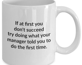 Nacho Average Boss Mug Funny Gift for Boss Office Mug Gift - Etsy