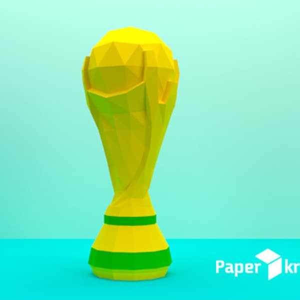 World Cup Papercraft - Etsy