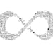 Custom Infinity Sign Word Art | Valentine's Day Gift | Anniversary Gift ...