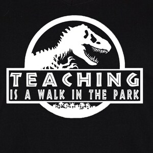 Teaching is a Walk in the Park SVG - Etsy