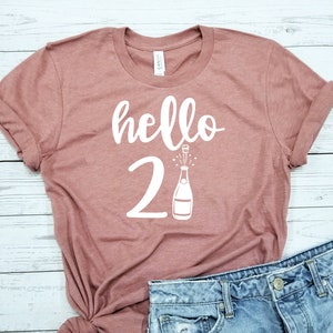 Hello 21 / Shirt / My 21st Birthday Shirt / Turning 21 / 21st Birthday ...