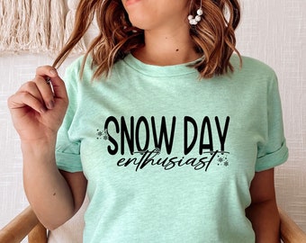 Snow Day Supporter Teacher Shirt Teacher Christmas Shirt - Etsy