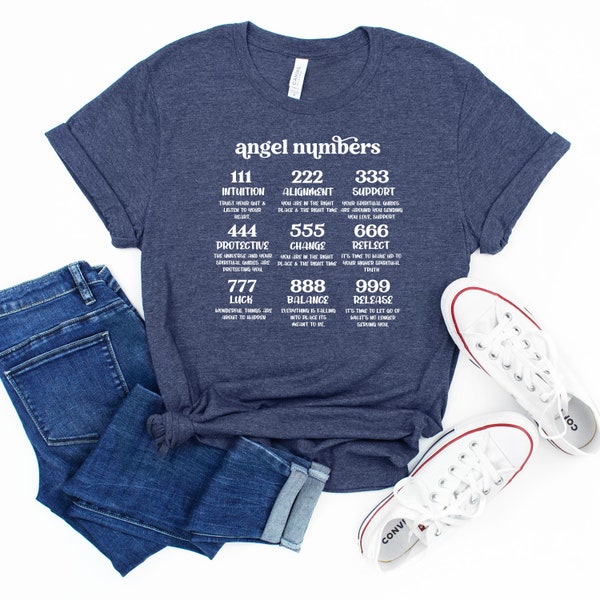 Angel Number Shirt - Etsy