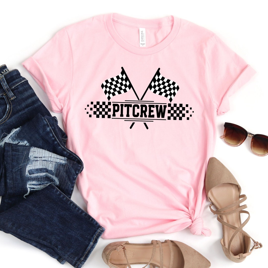 Pit Crew Racing Shirt, Racing Car Birthday Shirt for Men & Women ...