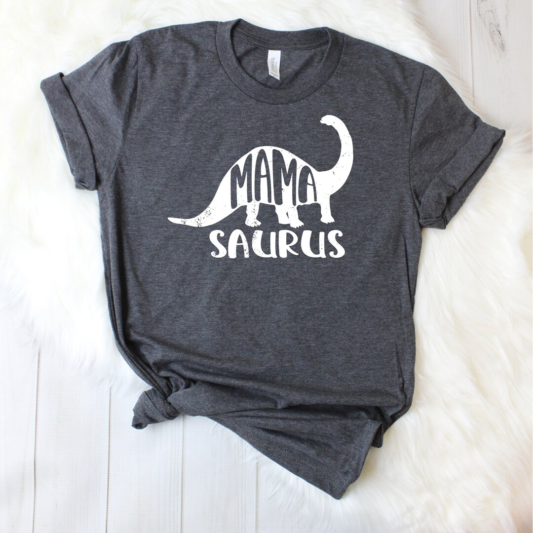Mamasaurus Shirt Womens Dinosaur Shirt Mama Saurus Shirt Womens ...
