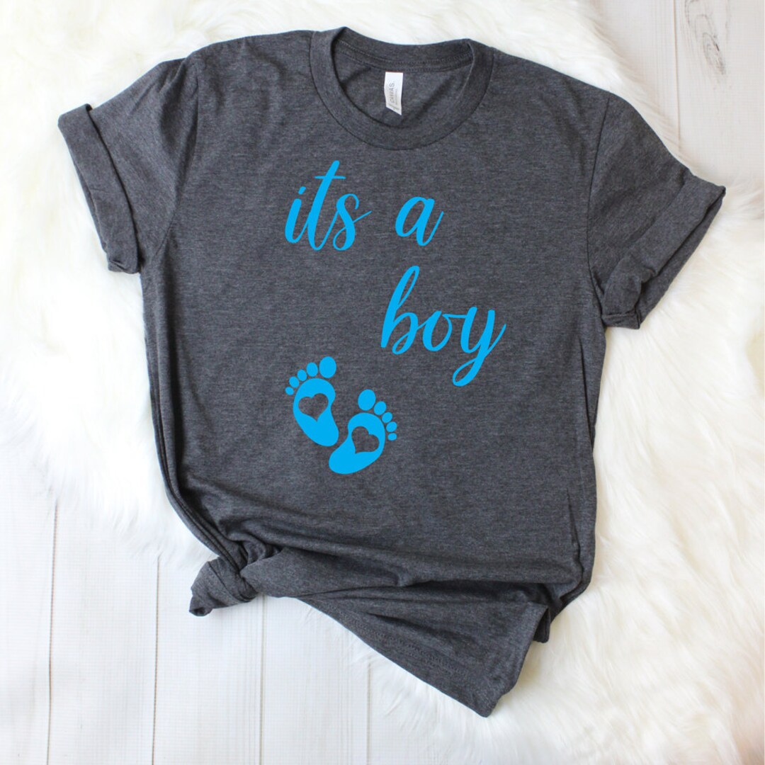 It’s A Boy Shirt - Gender Reveal Shirt - Gender Reveal Shirts for Mom ...