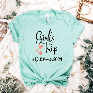 Besties Trip Shirt, Girls Getaway Shirt for BFF Travel 2024, Girl Trip 2024 Shirt, Girls Travel ...
