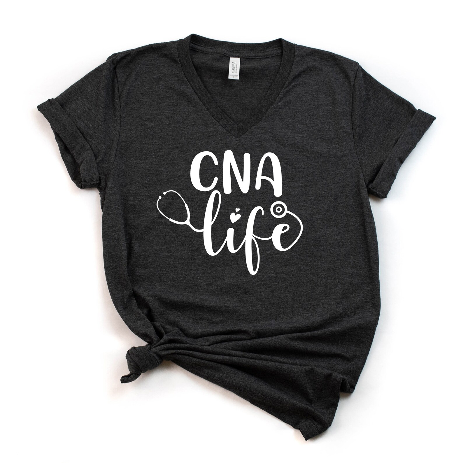 CNA Life V Neck CNA Gifts CNA Week Nurse Assistant | Etsy