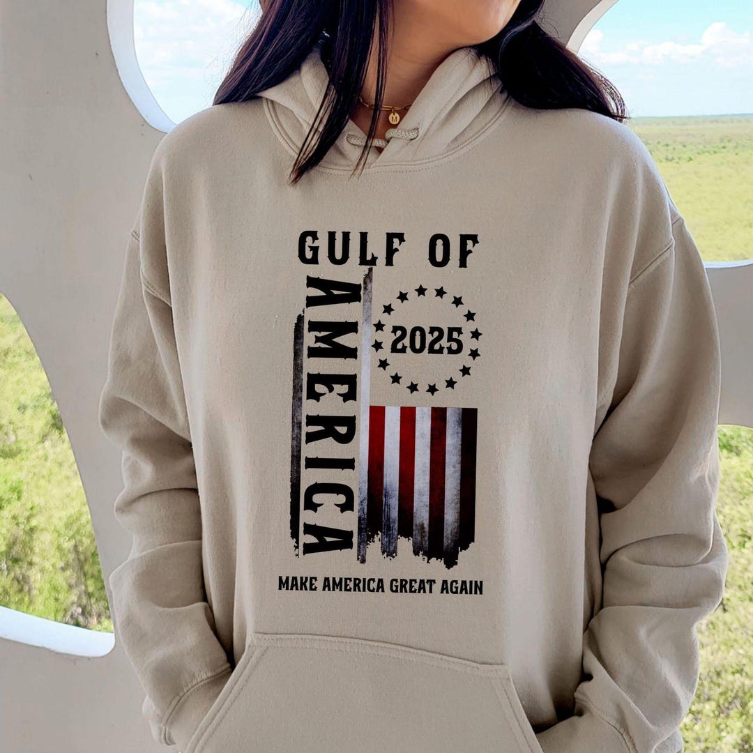 Gulf of America Est Sweatshirt, Personalized Gulf of Hoodie for Friends ...