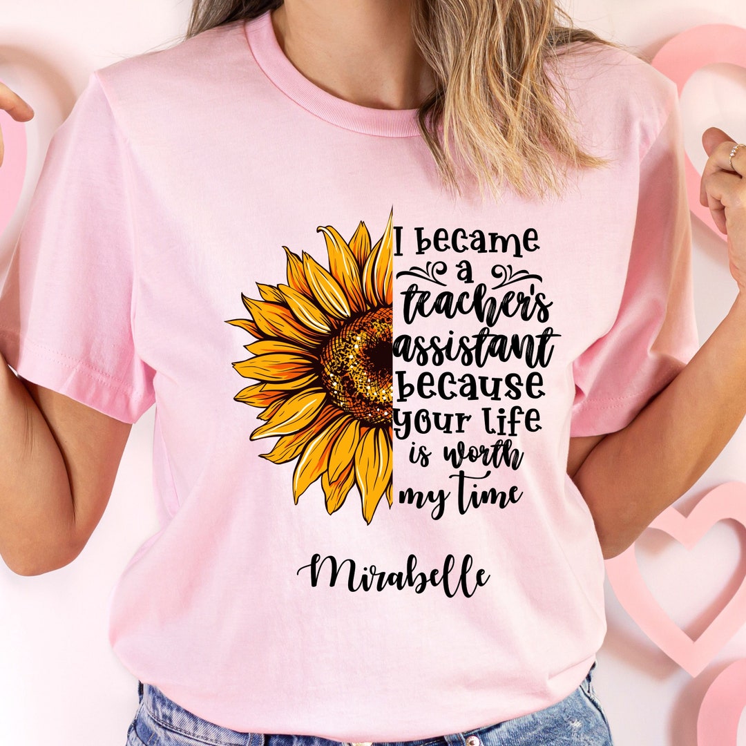 Teacher Assistant Appreciation Shirt, Teacher Assistant Shirt for ...