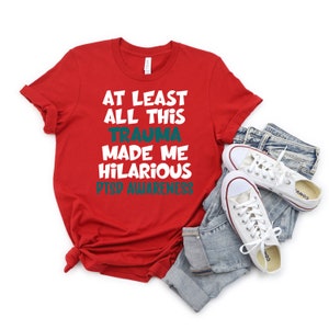 Trauma Warrior Shirt, PTSD Awareness Shirt, PTSD Awareness Month Shirt ...