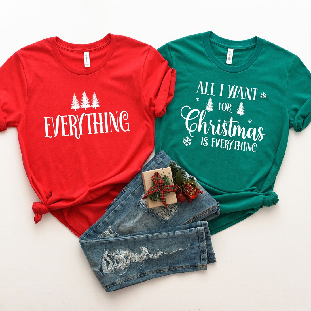 Cute Christmas Matching Shirt, Christmas Couple Shirt for Boyfriend ...